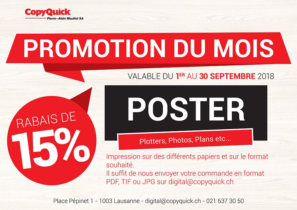 Bienvenue chez CopyQuick